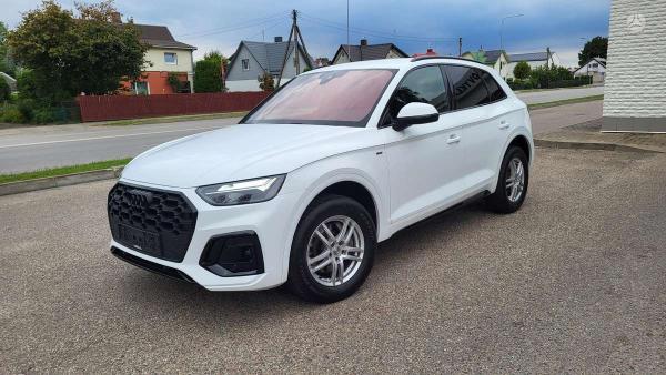 Balts Audi Q5 2022 Marijampole, ar dzinēja tilpumu 1.97 L un nobraukumu 94 tūkst. km par 32400 €, foto 3 vietnē AUTOMOTO.COM.LV