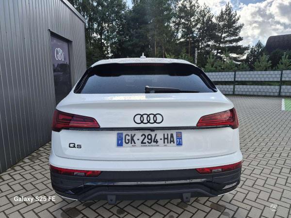 White Audi Q5 2022 in Taurage, with an engine capacity of 1.97 L and mileage of 133 thousand km for 29645 €, photo 7 on AUTOMOTO.COM.LV