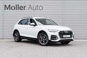 White Audi Q5 2022 in Marupe, with an engine capacity of 2.00 L and mileage of 110 thousand km for 30850 €, photo 3 on AUTOMOTO.COM.LV