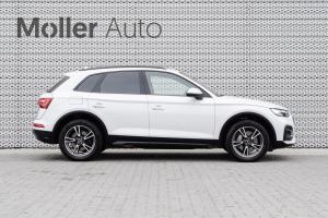 White Audi Q5 2022 in Marupe, with an engine capacity of 2.00 L and mileage of 110 thousand km for 30850 €, photo 6 on AUTOMOTO.COM.LV