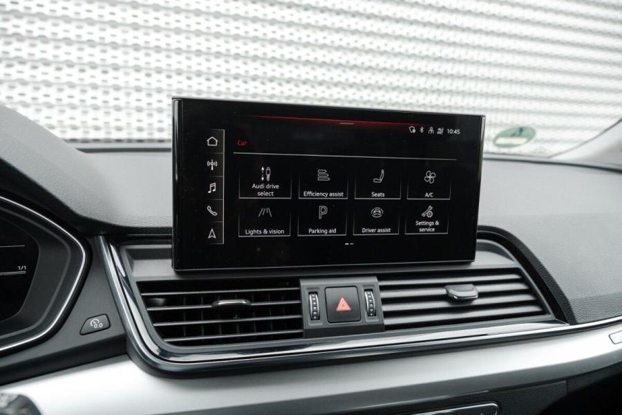 White Audi Q5 2022 in Marupe, with an engine capacity of 2.00 L and mileage of 110 thousand km for 30850 €, photo 22 on AUTOMOTO.COM.LV