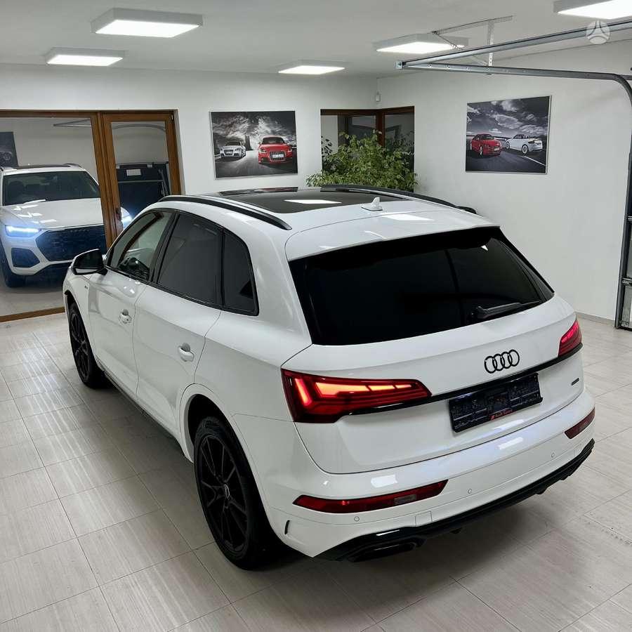 White Audi Q5 2023 in Raseiniai, with an engine capacity of 1.97 L and mileage of 70 thousand km for 43500 €, photo 2 on AUTOMOTO.COM.LV