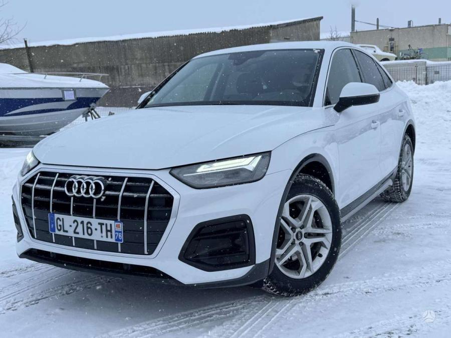 White Audi Q5 2023 in Taurage, with an engine capacity of 1.97 L and mileage of 230 thousand km for 27600 €, photo 9 on AUTOMOTO.COM.LV