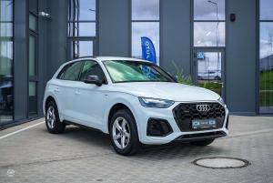 Balts Audi Q5 2023 Kauņa, ar dzinēja tilpumu 1.97 L un nobraukumu 190 tūkst. km par 30450 €, foto  vietnē AUTOMOTO.COM.LV