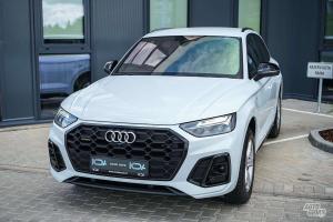 White Audi Q5 2023 in Kaunas, with an engine capacity of 2.00 L and mileage of 190 thousand km for 30450 €, photo 5 on AUTOMOTO.COM.LV