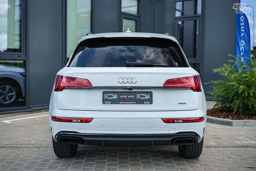 White Audi Q5 2023 in Kaunas, with an engine capacity of 2.00 L and mileage of 190 thousand km for 30450 €, photo 12 on AUTOMOTO.COM.LV