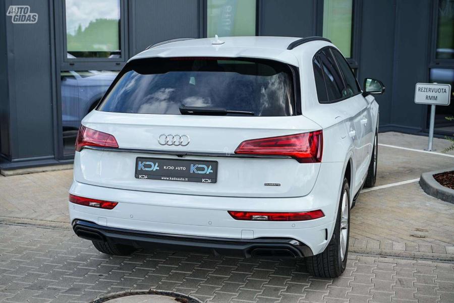 White Audi Q5 2023 in Kaunas, with an engine capacity of 2.00 L and mileage of 190 thousand km for 30450 €, photo 13 on AUTOMOTO.COM.LV