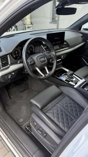 Balts Audi Q5 2023 Viļņa, ar dzinēja tilpumu 1.98 L un nobraukumu 142 tūkst. km par 31490 €, foto 9 vietnē AUTOMOTO.COM.LV
