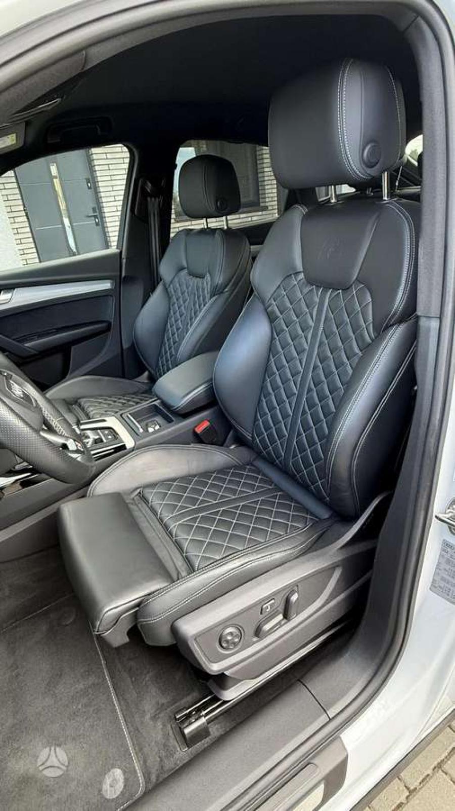 Balts Audi Q5 2023 Viļņa, ar dzinēja tilpumu 1.98 L un nobraukumu 142 tūkst. km par 31490 €, foto 10 vietnē AUTOMOTO.COM.LV