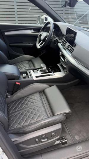 Balts Audi Q5 2023 Viļņa, ar dzinēja tilpumu 1.98 L un nobraukumu 142 tūkst. km par 31490 €, foto 11 vietnē AUTOMOTO.COM.LV