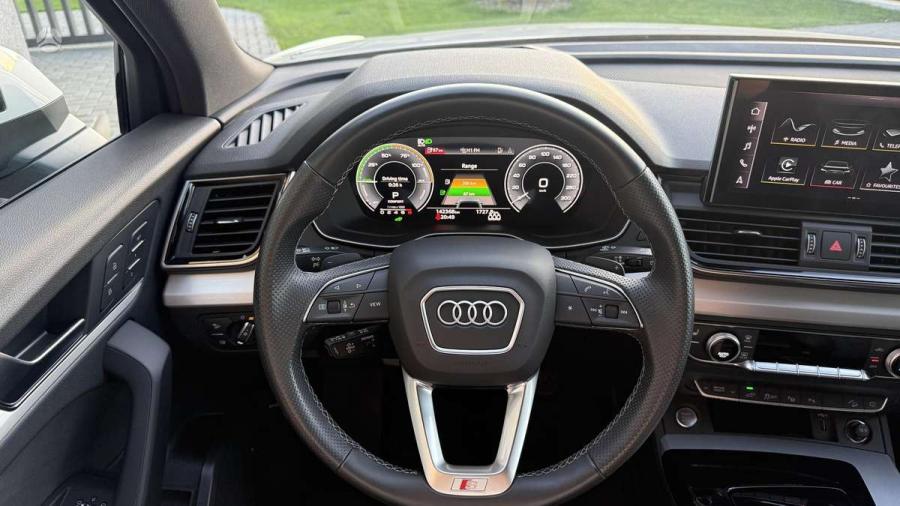 Balts Audi Q5 2023 Viļņa, ar dzinēja tilpumu 1.98 L un nobraukumu 142 tūkst. km par 31490 €, foto 13 vietnē AUTOMOTO.COM.LV