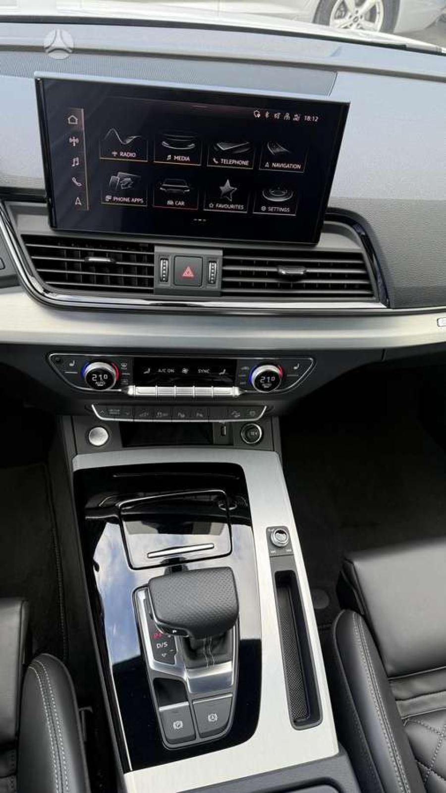 Balts Audi Q5 2023 Viļņa, ar dzinēja tilpumu 1.98 L un nobraukumu 142 tūkst. km par 31490 €, foto 15 vietnē AUTOMOTO.COM.LV
