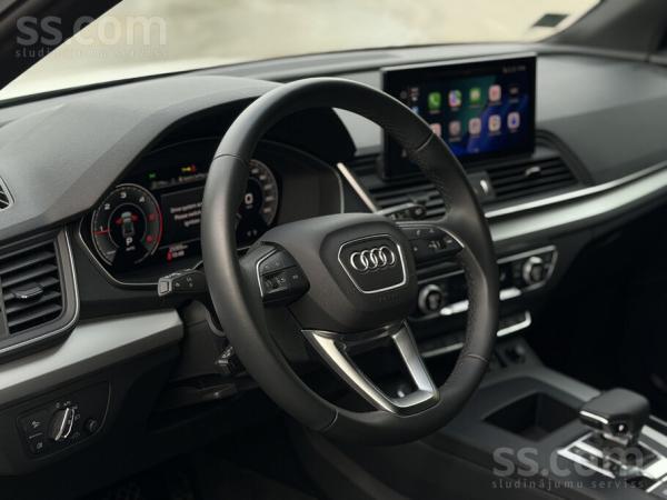 Balts Audi Q5 2024 Rīga, ar dzinēja tilpumu 2.00 L un nobraukumu 23 tūkst. km par 34900 €, foto 4 vietnē AUTOMOTO.COM.LV