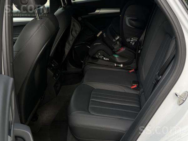 Balts Audi Q5 2024 Rīga, ar dzinēja tilpumu 2.00 L un nobraukumu 23 tūkst. km par 34900 €, foto 8 vietnē AUTOMOTO.COM.LV