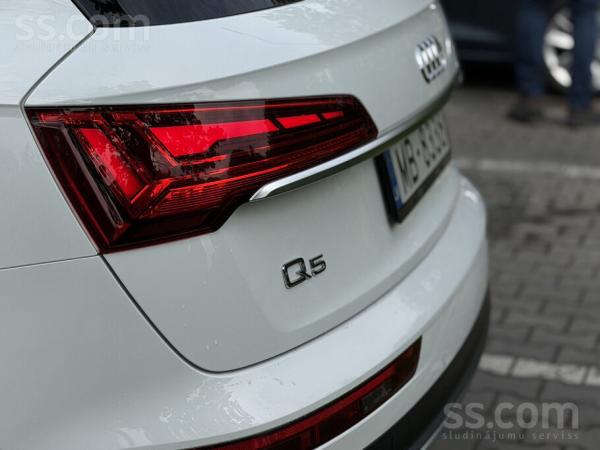 Balts Audi Q5 2024 Rīga, ar dzinēja tilpumu 2.00 L un nobraukumu 23 tūkst. km par 34900 €, foto 10 vietnē AUTOMOTO.COM.LV
