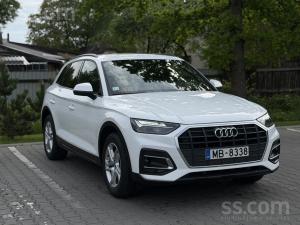 Белый Ауди Ку 5 2024 в Рига, объемом двигателя 2.00 л и пробегом 23 тыс. км за 34900 €, фото  на AUTOMOTO.COM.LV