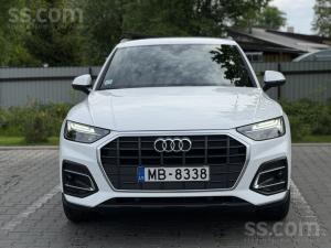 White Audi Q5 2024 in Riga, with an engine capacity of 2.00 L and mileage of 23 thousand km for 34900 €, photo 3 on AUTOMOTO.COM.LV
