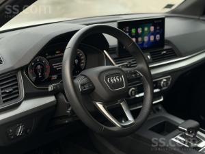White Audi Q5 2024 in Riga, with an engine capacity of 2.00 L and mileage of 23 thousand km for 34900 €, photo 5 on AUTOMOTO.COM.LV