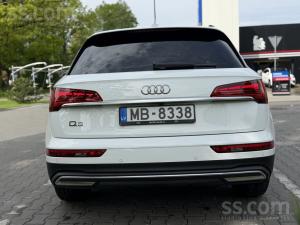 White Audi Q5 2024 in Riga, with an engine capacity of 2.00 L and mileage of 23 thousand km for 34900 €, photo 10 on AUTOMOTO.COM.LV