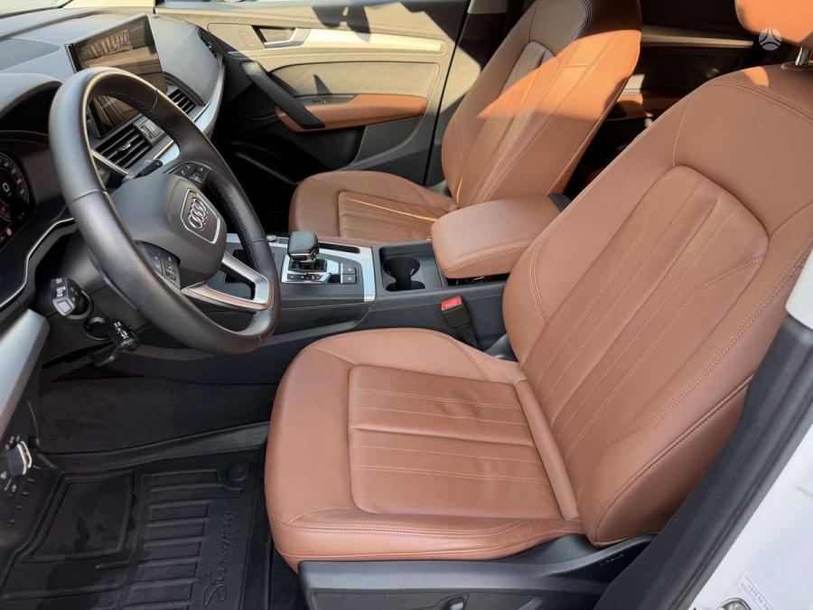 Balts Audi Q5 2024 Kauņa, ar dzinēja tilpumu 1.97 L un nobraukumu 35 tūkst. km par 36500 €, foto 14 vietnē AUTOMOTO.COM.LV
