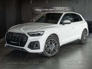 White Audi Q5 2024 in Tallinn, with an engine capacity of 2.00 L and mileage of 33 thousand km for 49900 €, photo  on AUTOMOTO.COM.LV