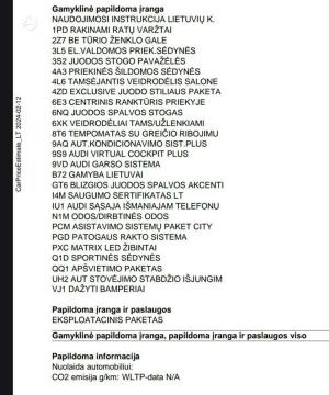 Белый Ауди Ку 5 2024 в Шяуляй, объемом двигателя 2.00 л и пробегом 65 тыс. км за 41000 €, фото 9 на AUTOMOTO.COM.LV