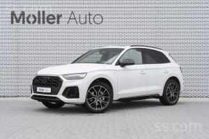 Balts Audi Q5 2024 Rīga, ar dzinēja tilpumu 2.00 L un nobraukumu 64 tūkst. km par 44900 €, foto  vietnē AUTOMOTO.COM.LV