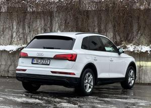 White Audi Q5 2025 in Vilnius, with an engine capacity of 1.97 L and mileage of 12 thousand km for 38900 €, photo 16 on AUTOMOTO.COM.LV