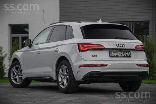White Audi Q5 2025 in Riga, with an engine capacity of 2.00 L and mileage of 29 thousand km for 35990 €, photo 4 on AUTOMOTO.COM.LV