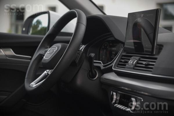 White Audi Q5 2025 in Riga, with an engine capacity of 2.00 L and mileage of 29 thousand km for 35990 €, photo 11 on AUTOMOTO.COM.LV