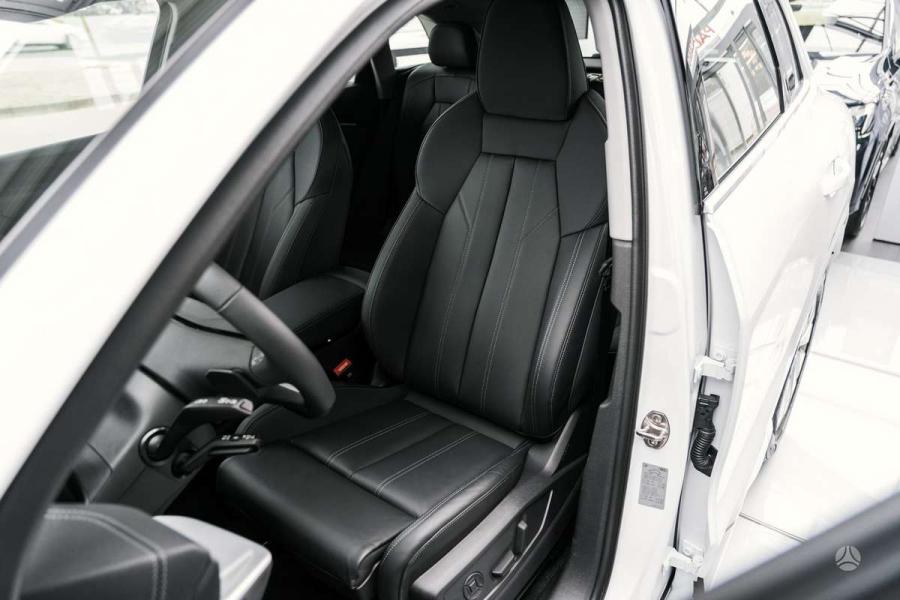 White Audi Q5 2026 in Klaipeda, with an engine capacity of 1.98 L and mileage of 0 thousand km for 55978 €, photo 14 on AUTOMOTO.COM.LV