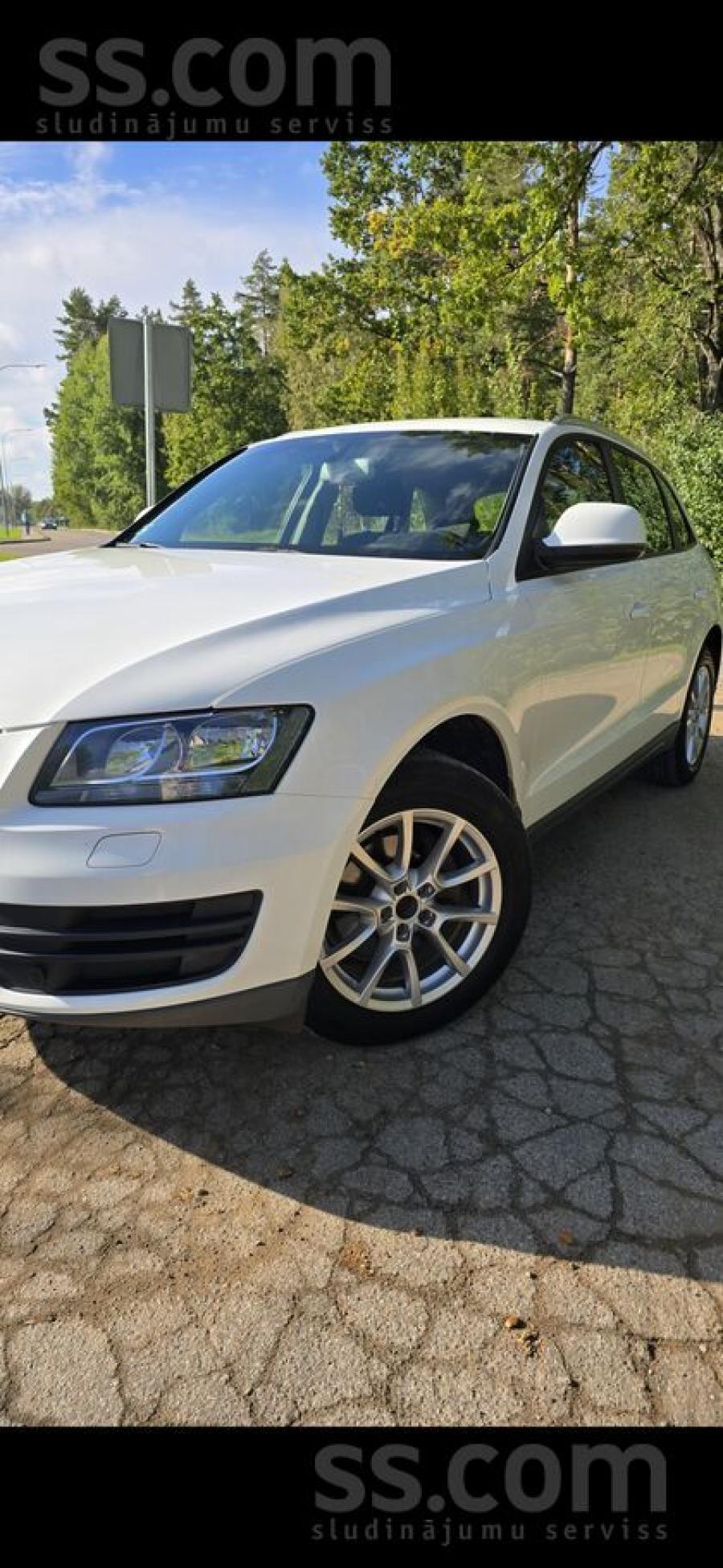 White Audi Q5 2010 in Riga, with an engine capacity of 2.00 L and mileage of 347 thousand km for 9150 €, photo 7 on AUTOMOTO.COM.LV