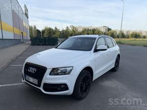 White Audi Q5 2010 in Riga, with an engine capacity of 3.00 L and mileage of 0 thousand km for 9995 €, photo  on AUTOMOTO.COM.LV