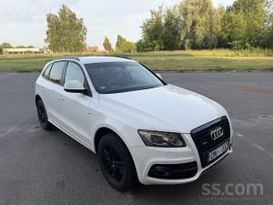 White Audi Q5 2010 in Riga, with an engine capacity of 3.00 L and mileage of 0 thousand km for 9995 €, photo 4 on AUTOMOTO.COM.LV