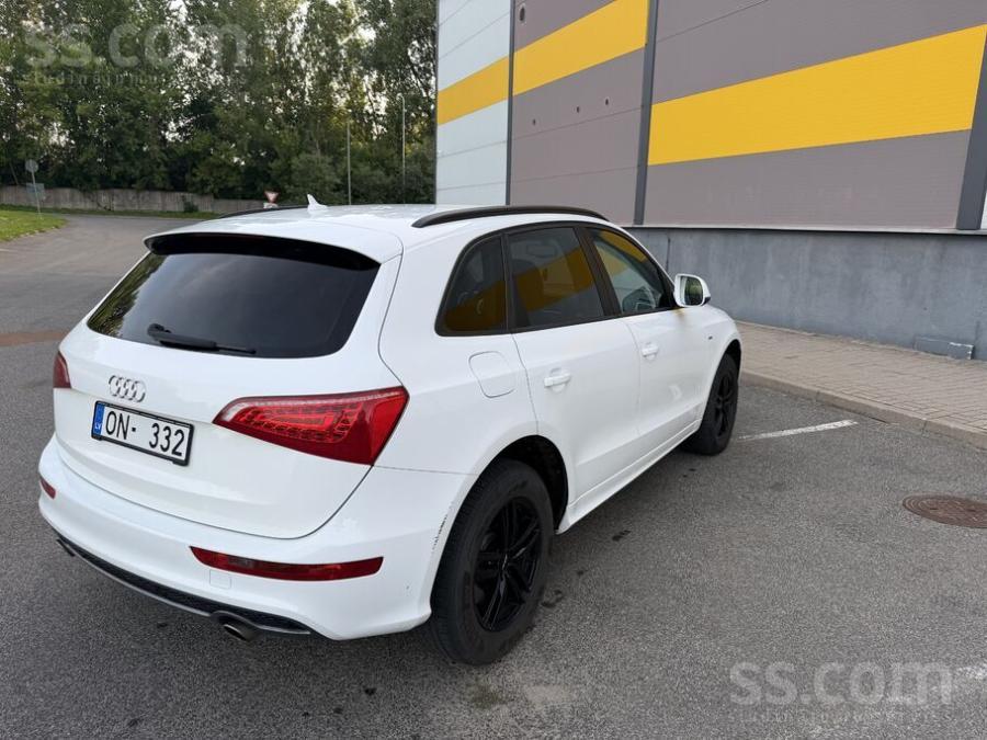 White Audi Q5 2010 in Riga, with an engine capacity of 3.00 L and mileage of 0 thousand km for 9995 €, photo 6 on AUTOMOTO.COM.LV