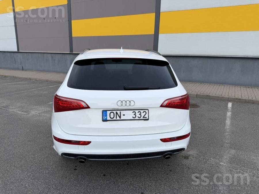 White Audi Q5 2010 in Riga, with an engine capacity of 3.00 L and mileage of 0 thousand km for 9995 €, photo 7 on AUTOMOTO.COM.LV