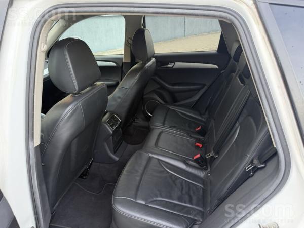 White Audi Q5 2010 in Riga, with an engine capacity of 3.00 L and mileage of 0 thousand km for 9995 €, photo 9 on AUTOMOTO.COM.LV
