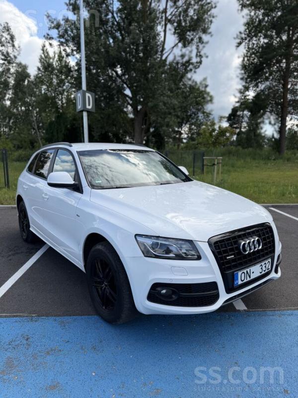 Balts Audi Q5 2010 Rīga, ar dzinēja tilpumu 3.00 L un nobraukumu 0 tūkst. km par 8999 €, foto 1 vietnē AUTOMOTO.COM.LV