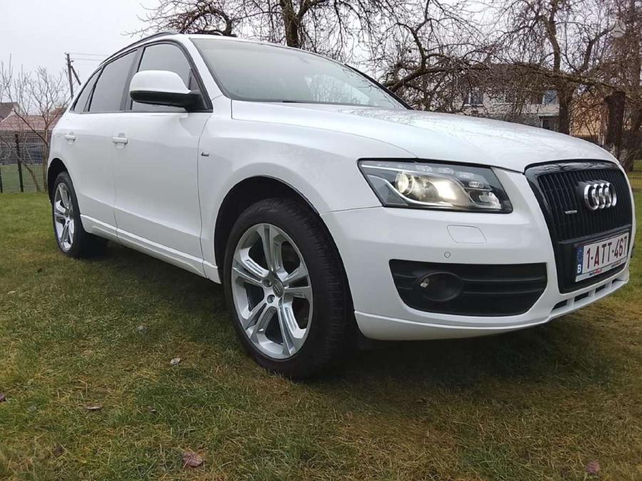 Balts Audi Q5 2011 Utena, ar dzinēja tilpumu 2.97 L un nobraukumu 270 tūkst. km par 9200 €, foto 1 vietnē AUTOMOTO.COM.LV
