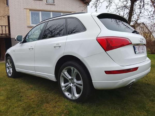White Audi Q5 2011 in Utena, with an engine capacity of 2.97 L and mileage of 270 thousand km for 9200 €, photo 5 on AUTOMOTO.COM.LV