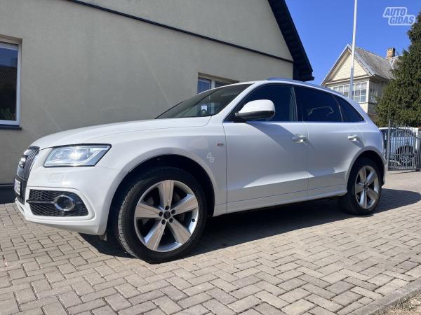 White Audi Q5 2013 in Vilnius, with an engine capacity of 3.00 L and mileage of 229 thousand km for 13900 €, photo 1 on AUTOMOTO.COM.LV