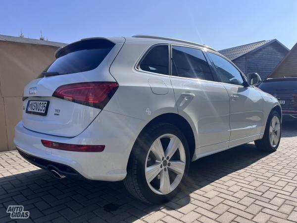 White Audi Q5 2013 in Vilnius, with an engine capacity of 3.00 L and mileage of 229 thousand km for 13900 €, photo 3 on AUTOMOTO.COM.LV