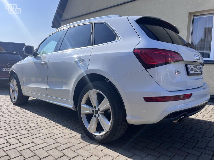 Balts Audi Q5 2013 Viļņa, ar dzinēja tilpumu 3.00 L un nobraukumu 229 tūkst. km par 13900 €, foto 4 vietnē AUTOMOTO.COM.LV