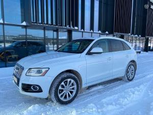 White Audi Q5 2014 in Vilnius, with an engine capacity of 1.98 L and mileage of 138 thousand km for 14000 €, photo  on AUTOMOTO.COM.LV