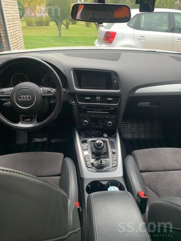Balts Audi Q5 2015 Liepāja, ar dzinēja tilpumu 2.00 L un nobraukumu 213 tūkst. km par 16100 €, foto 11 vietnē AUTOMOTO.COM.LV