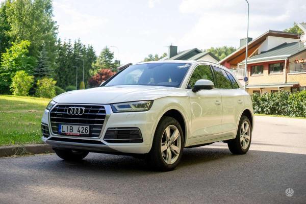 Balts Audi Q5 2018 Viļņa, ar dzinēja tilpumu 1.98 L un nobraukumu 129 tūkst. km par 20000 €, foto 1 vietnē AUTOMOTO.COM.LV