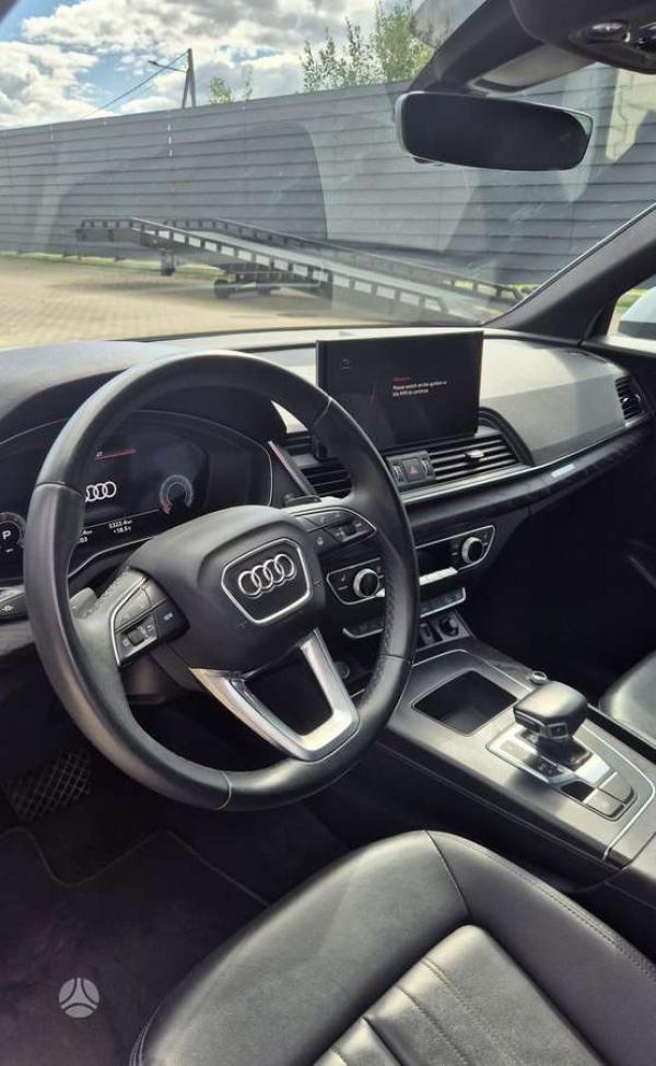 Balts Audi Q5 2023 Viļņa, ar dzinēja tilpumu 1.97 L un nobraukumu 67 tūkst. km par 35500 €, foto 9 vietnē AUTOMOTO.COM.LV