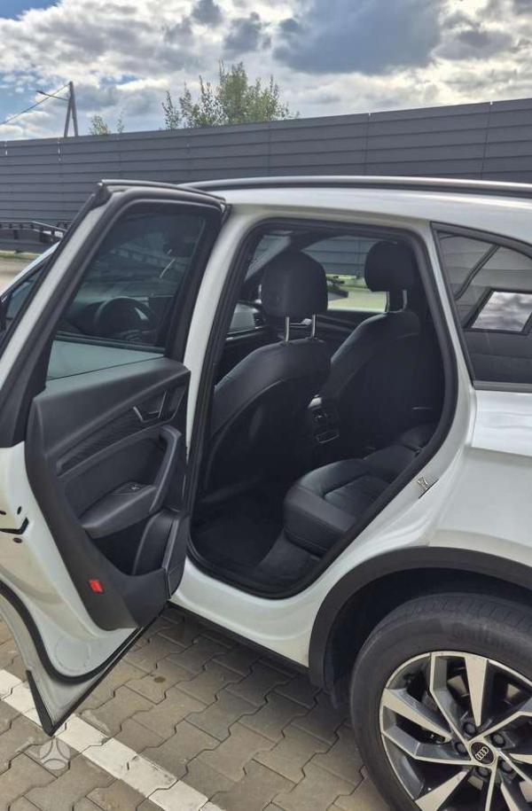 Balts Audi Q5 2023 Viļņa, ar dzinēja tilpumu 1.97 L un nobraukumu 67 tūkst. km par 35500 €, foto 10 vietnē AUTOMOTO.COM.LV