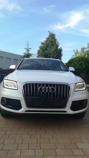 Balts Audi Q5 2013 Kauņa, ar dzinēja tilpumu 2.00 L un nobraukumu 215 tūkst. km par 11000 €, foto  vietnē AUTOMOTO.COM.LV
