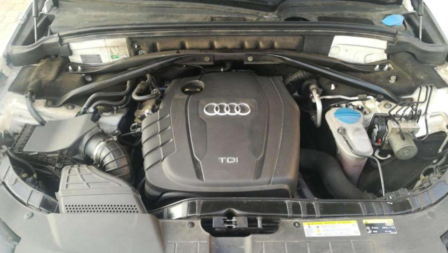 White Audi Q5 2013 in Kaunas, with an engine capacity of 2.00 L and mileage of 215 thousand km for 11000 €, photo 3 on AUTOMOTO.COM.LV